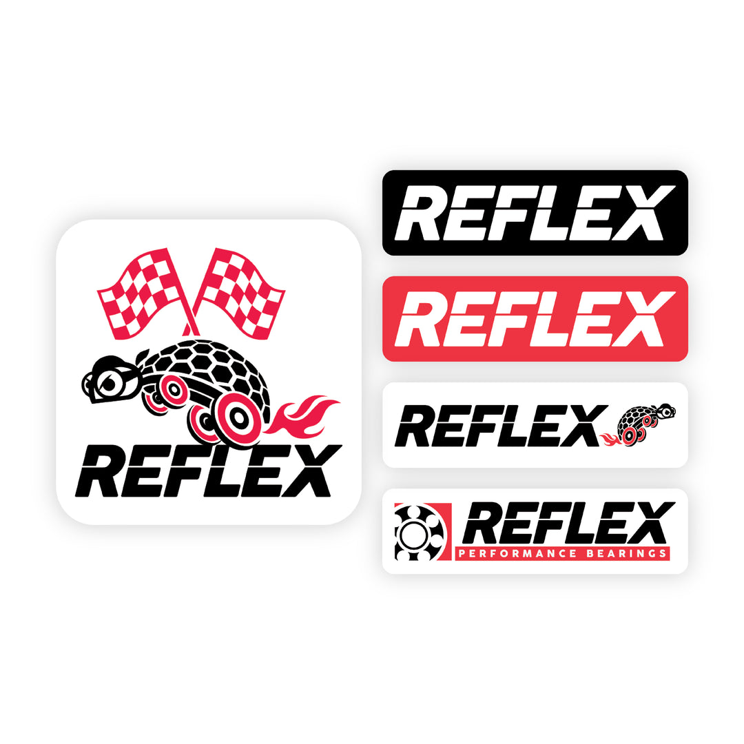 Assorted Sticker Pack – Reflex Bearings